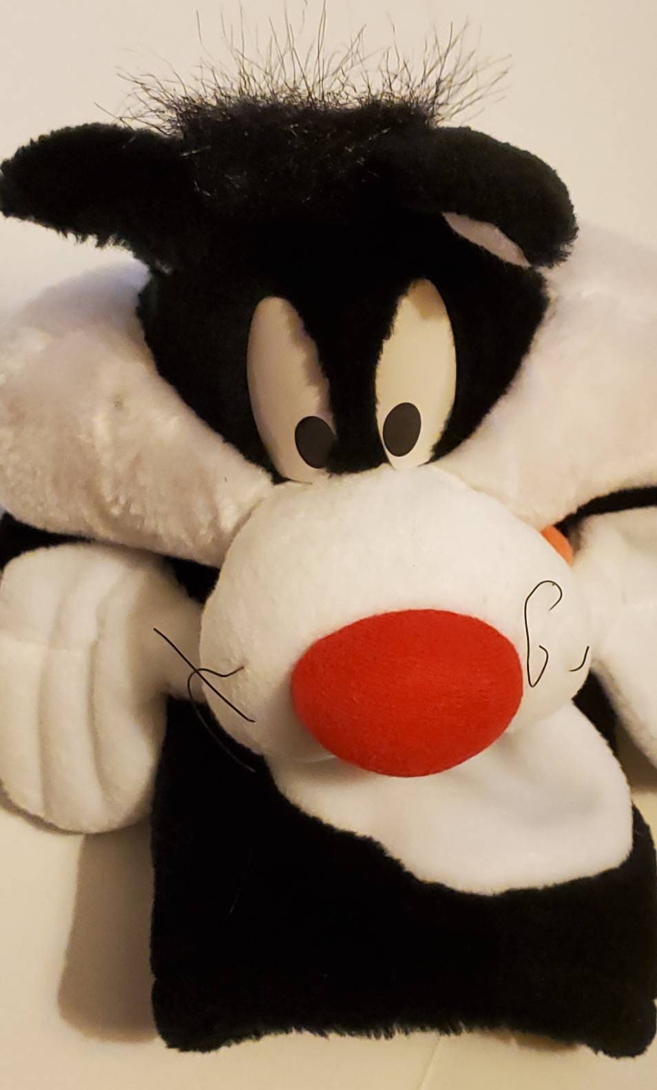Vintage Sylvester the Cat Plush Hand Puppet by Applause Warner Bros ...