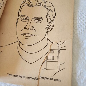 Star Trek Coloring Book Vintage 1975 Saalfield Sci Fi Space TV Show ...