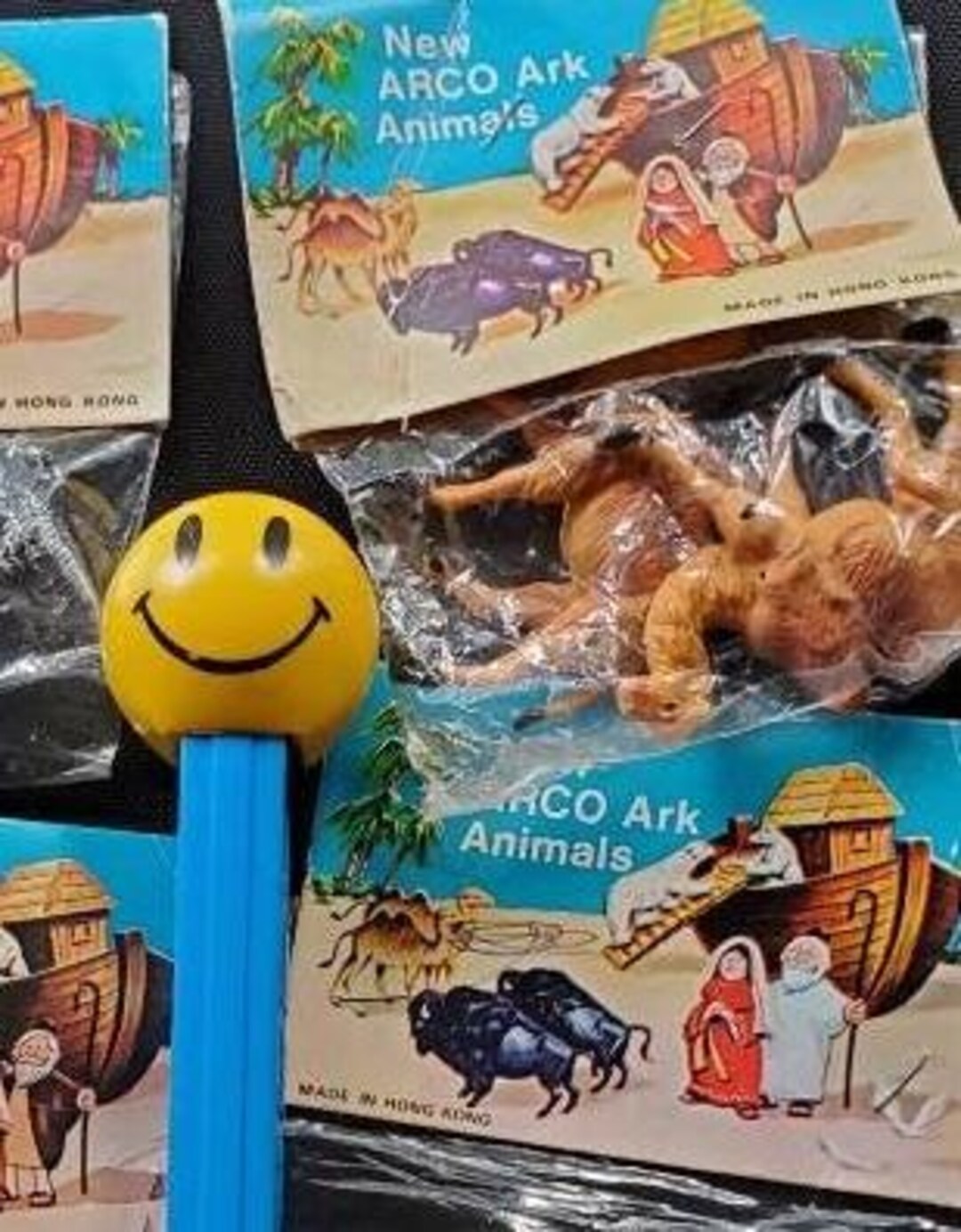 1972 ARCO Ark Mini Animals CAMELS New Old Stock, MIP Made in Hong Kong ...