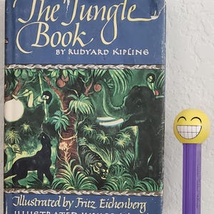JUNGLE BOOK Rudyard Kipling 1978 Junior Library Fritz Eichenberg Hard ...