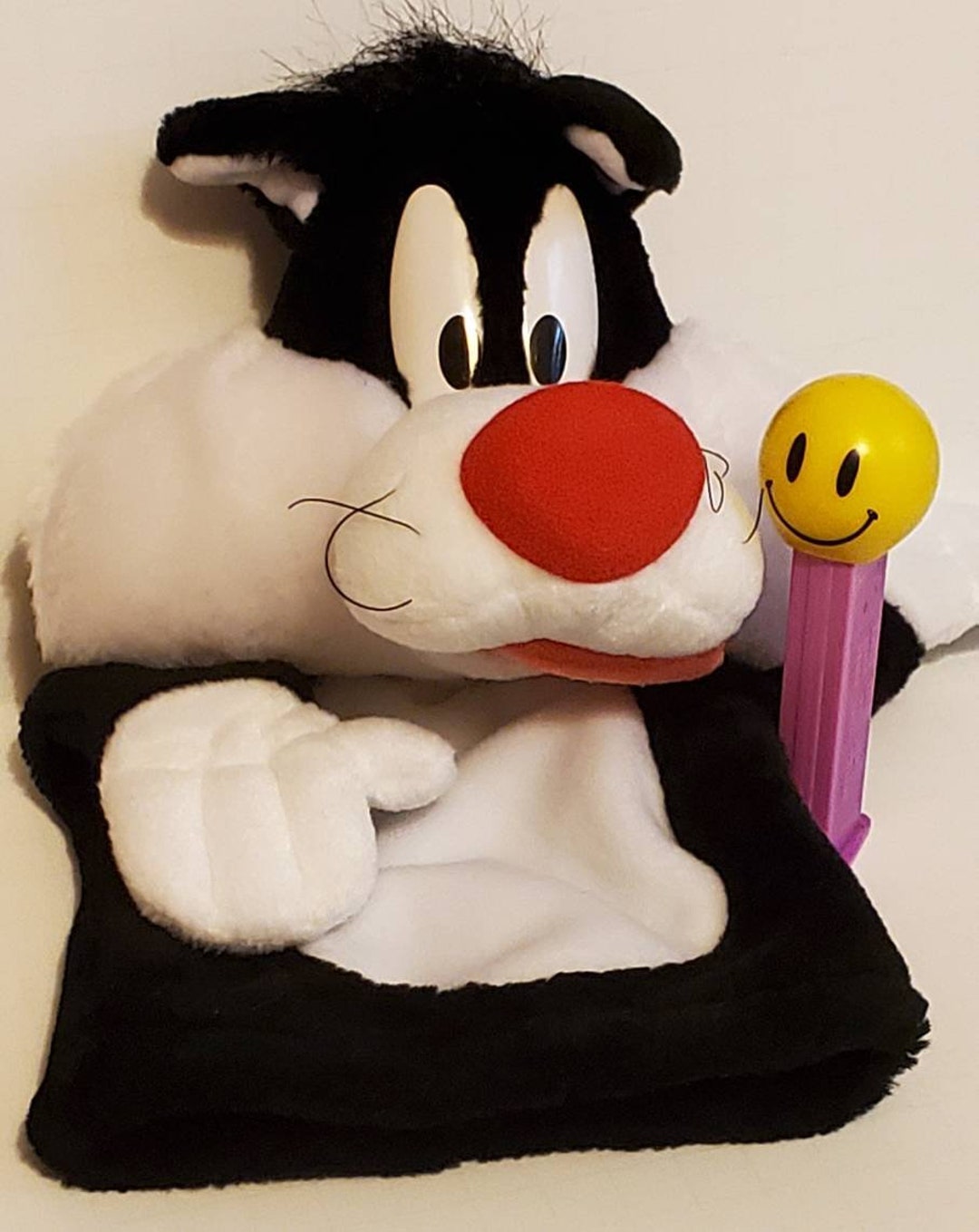 Vintage Sylvester the Cat Plush Hand Puppet by Applause Warner Bros ...