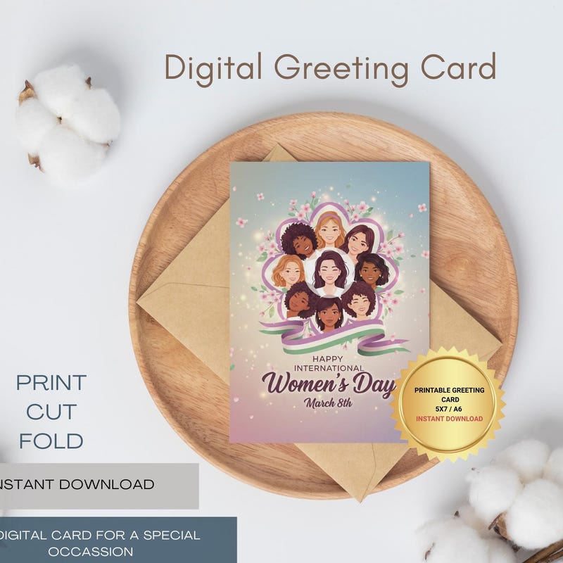 8th March Card - Etsy