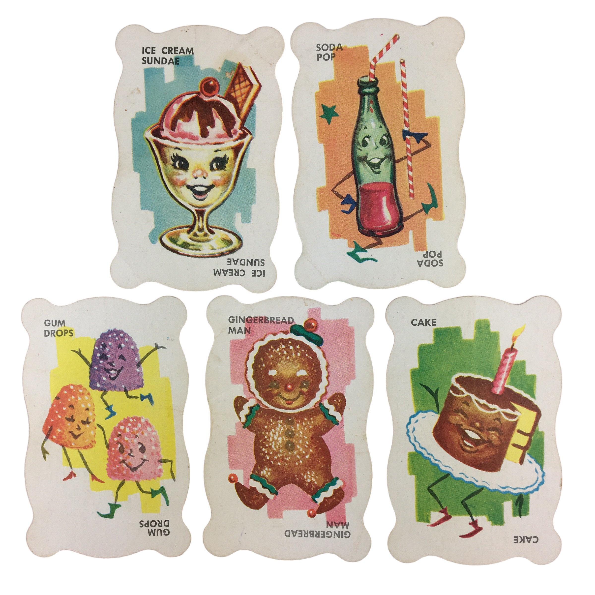 Vintage 1950s Dandy Candy Game Cards Your Choice Gum Drops - Etsy