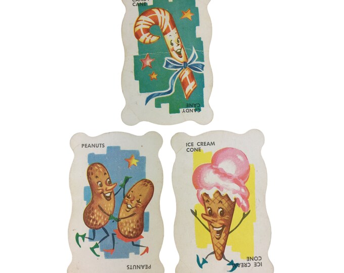 Vintage 1950s Dandy Candy Game Cards Your Choice Gum Drops, Popcorn ...