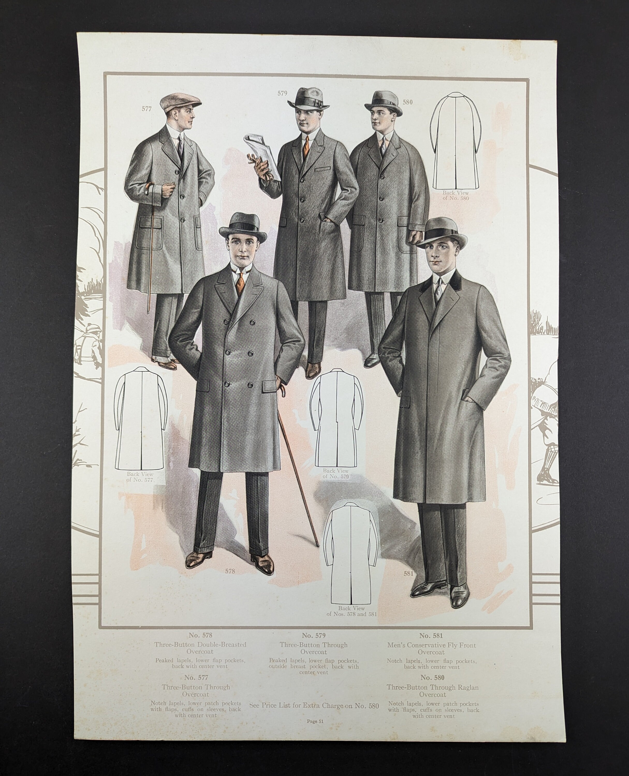Vintage 1924 M Born & Company Mens Formal Wear Tailored Suits Catalog ...