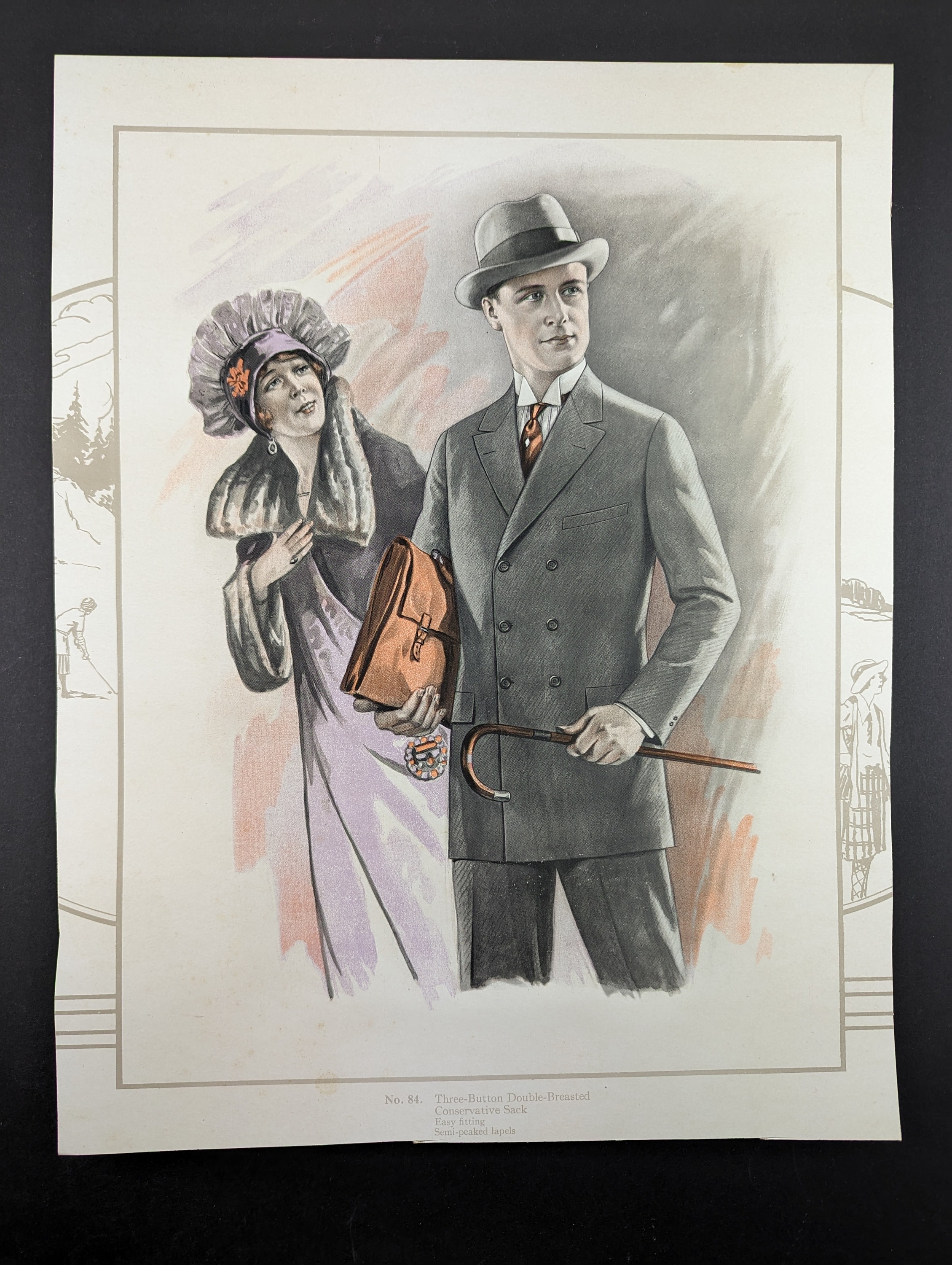 Vintage 1924 M Born & Company Mens Formal Wear Tailored Suits Catalog ...