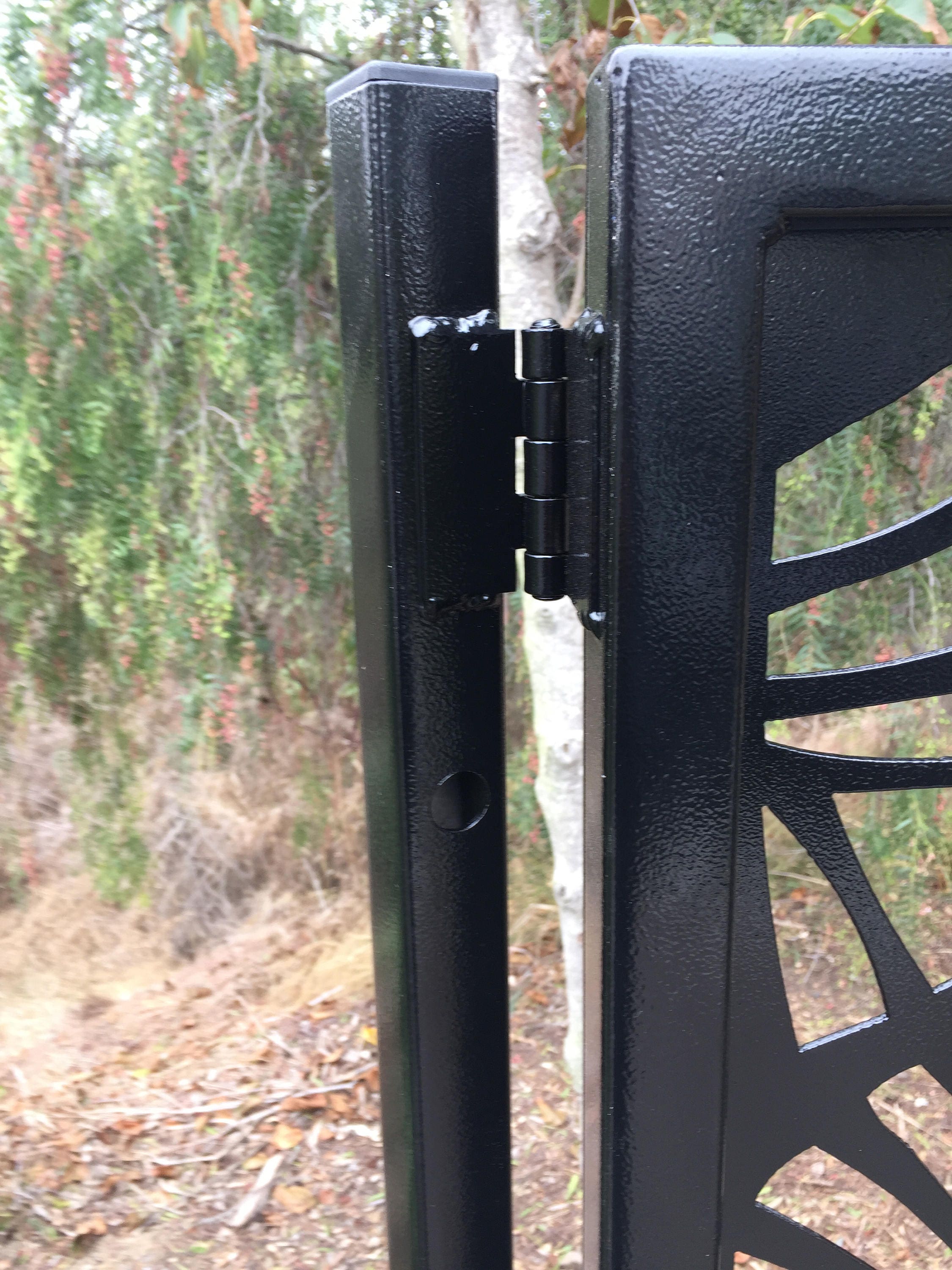 Urban Design Modern Metal Gate custom Pedestrian Gat Garden - Etsy Canada