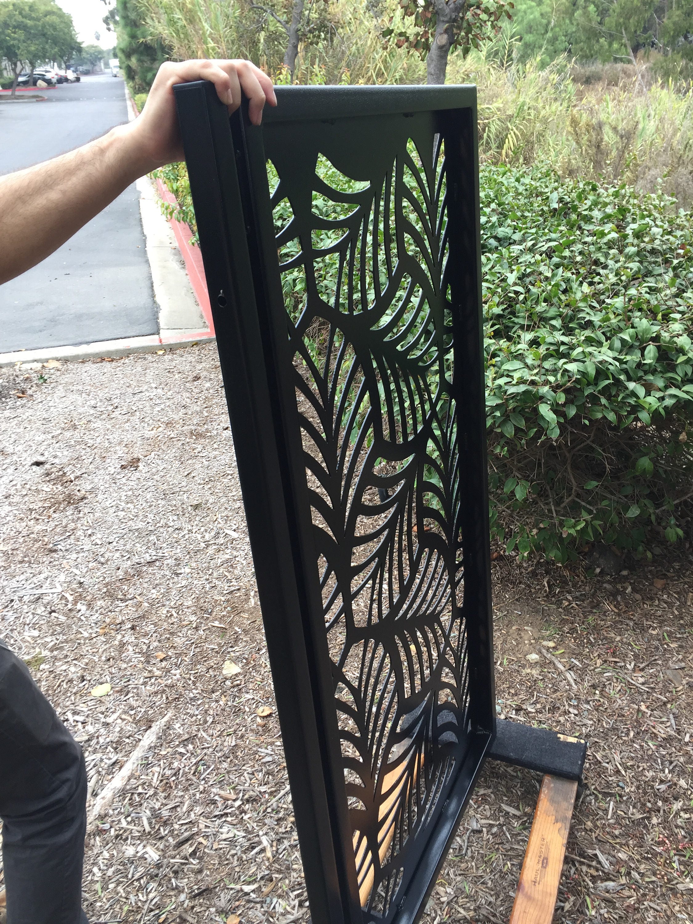 Urban Design Modern Metal Gate custom Pedestrian Gat Garden - Etsy Canada