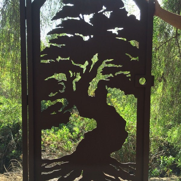 Metal Art Tree Gate - Etsy