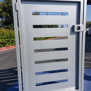 Factory Direct Steel Metal Gate | Free US Delivery - Etsy