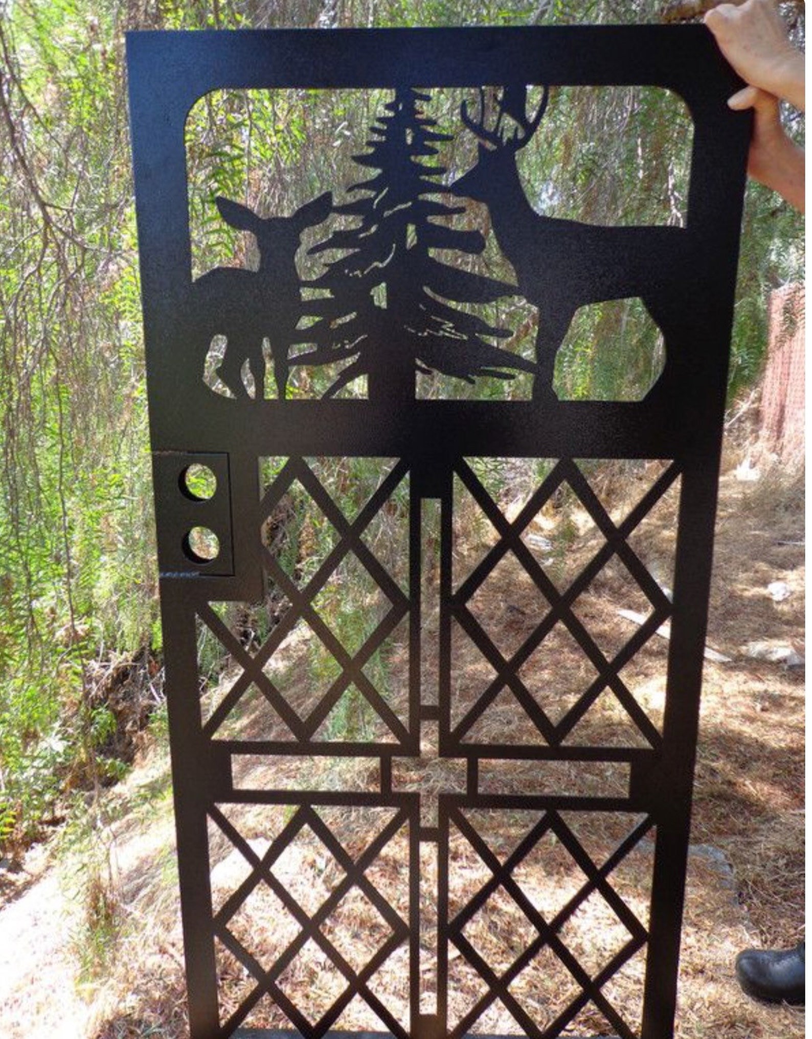 Contemporary Modern Metal Gatemodern Metal Gate Custom Art - Etsy