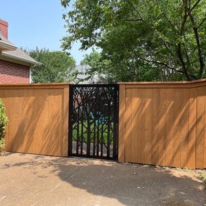 Birch Tree Forest Single Entry Metal Gate 6871 R. O. Width 36 by 60 H ...