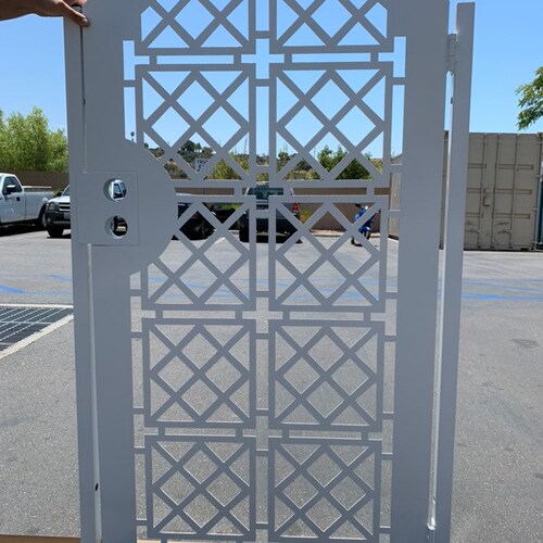 Modern Metal Gate Pedestrian Walk Thru Entry Gate Metal - Etsy