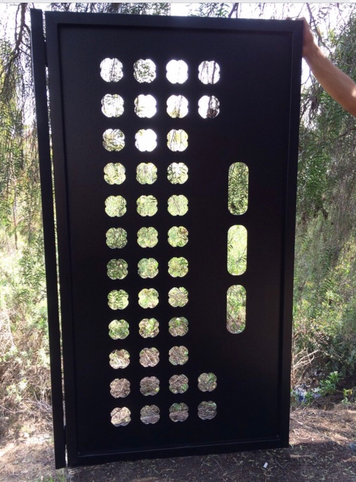 Contemporary modern metal gateModern Metal Gate Custom | Etsy