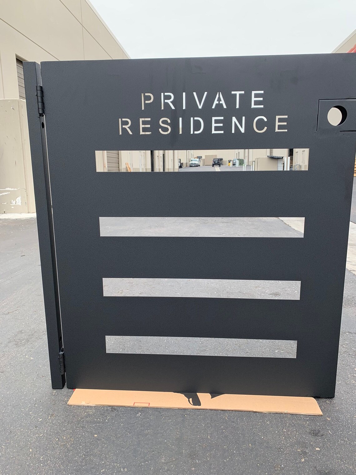 Contemporary Modern Metal Gatemodern Metal Gate Custom Size - Etsy