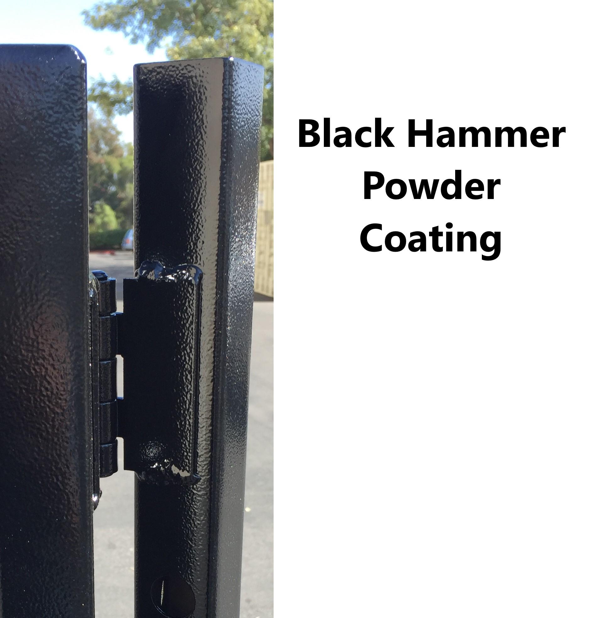 Privacy Gate for Side Courtyard | Steel Gate | Pedestrian Iron Gate ...