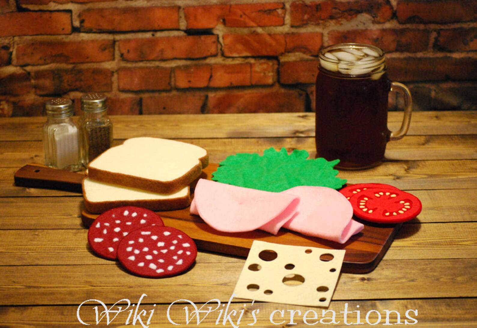 Felt Food Sandwich Combo With Chips Sandwich Felt Sandwich - Etsy