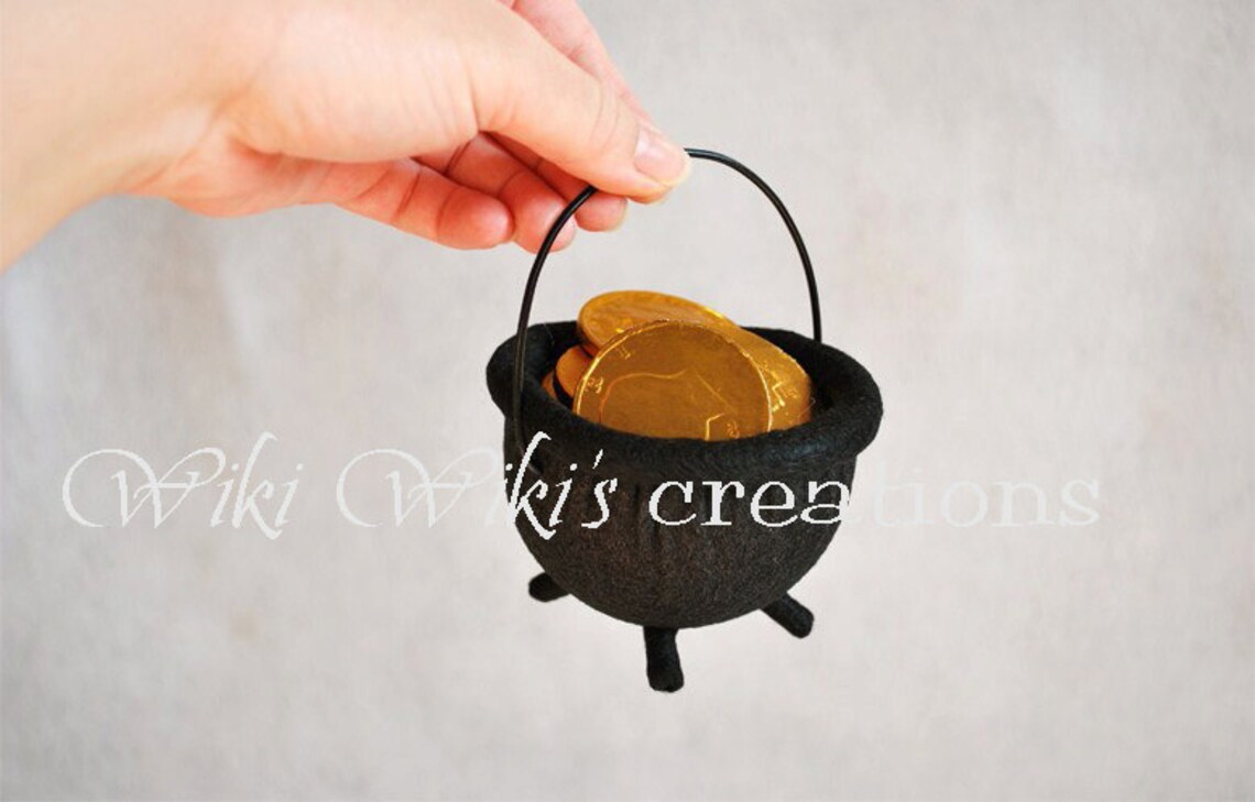 Mini Pot of Gold Candy Containers Pack of 3 Pot of Gold - Etsy