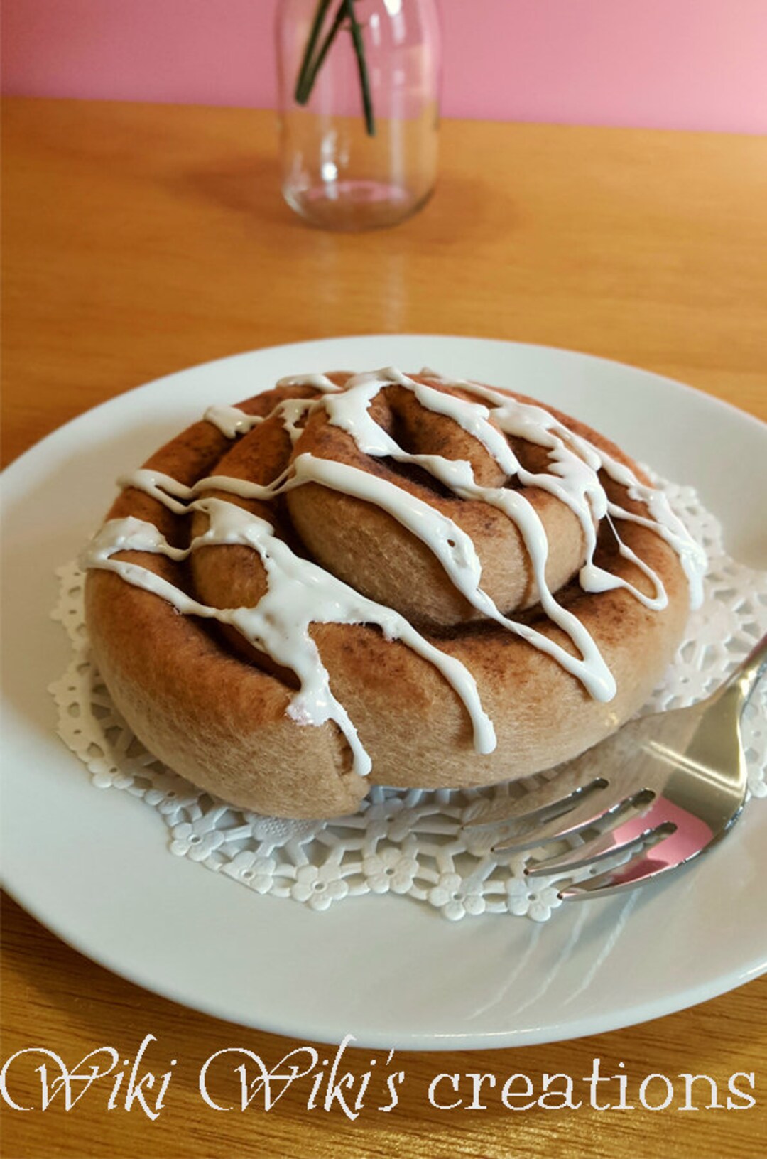 Felt Cinnamon Roll, Pretend Play Food, Fake Bakery Bun - Etsy