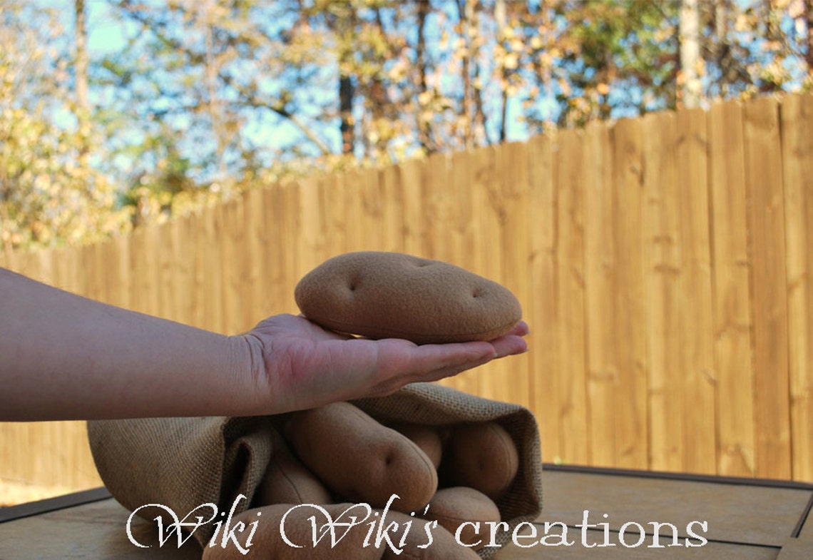 Felt Food Potato Felt Potato Felt Food Felt Vegetable Felt - Etsy Canada