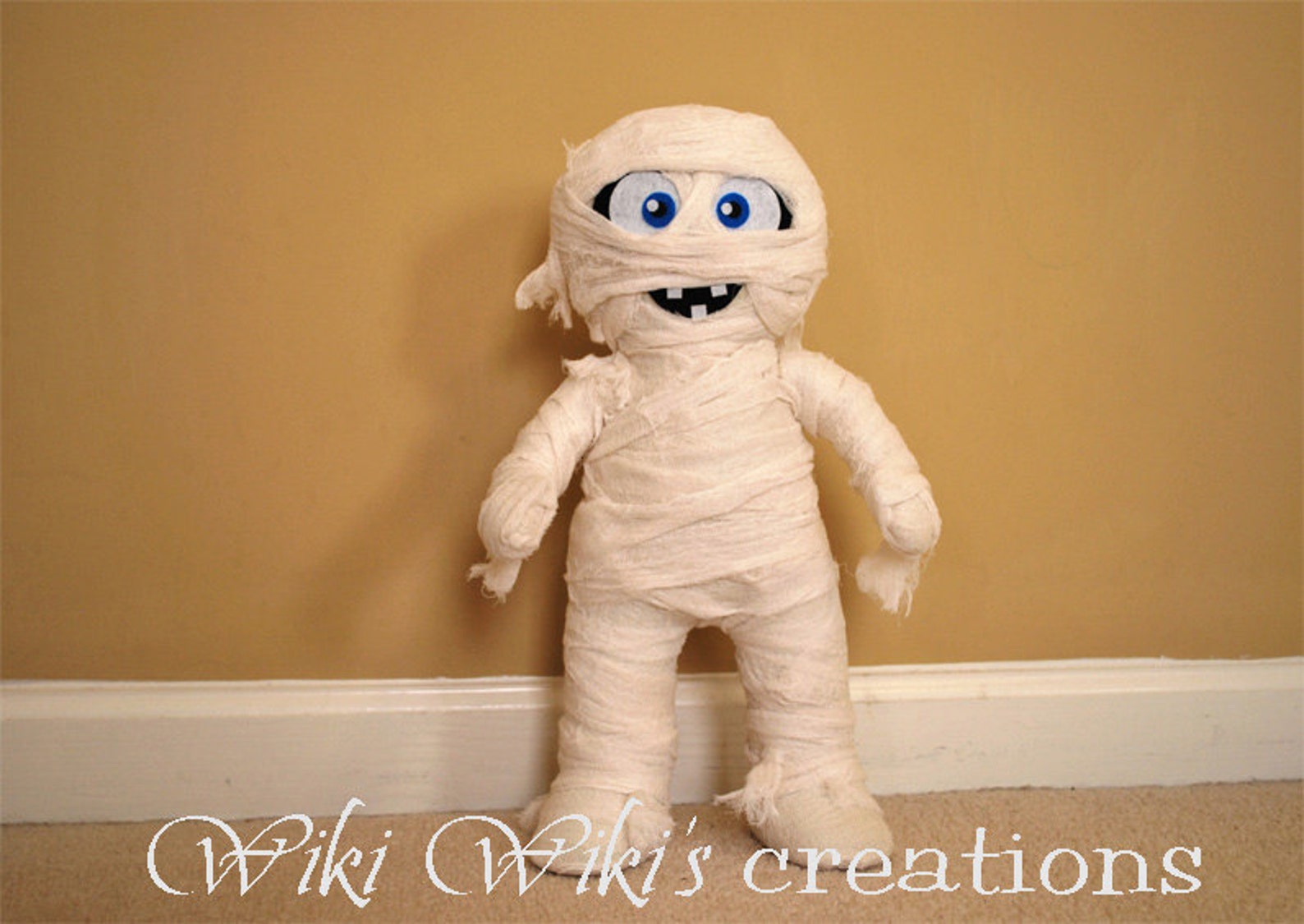 Plush Mummy Doll Felt Doll Handmade Doll Fabric Doll - Etsy