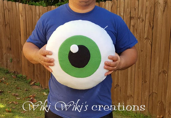 Large Plush Eyeball Pillow eye shaped pillow eyeball - Etsy