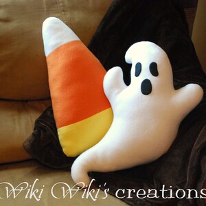 Large Plush Candy Corn Pillow Candy Corn Halloween Pillow - Etsy