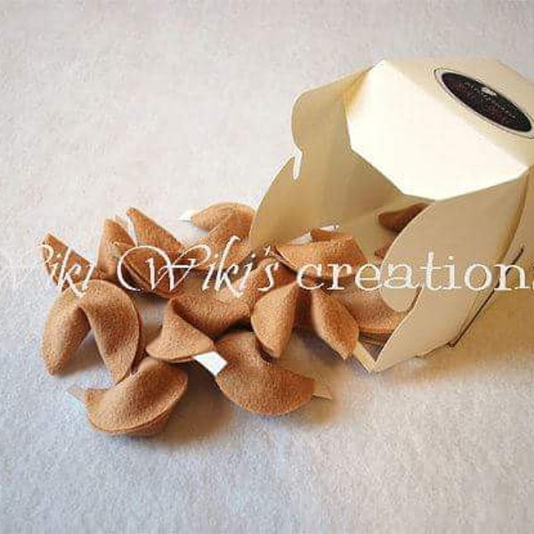 Felt Fortune Cookies - Etsy