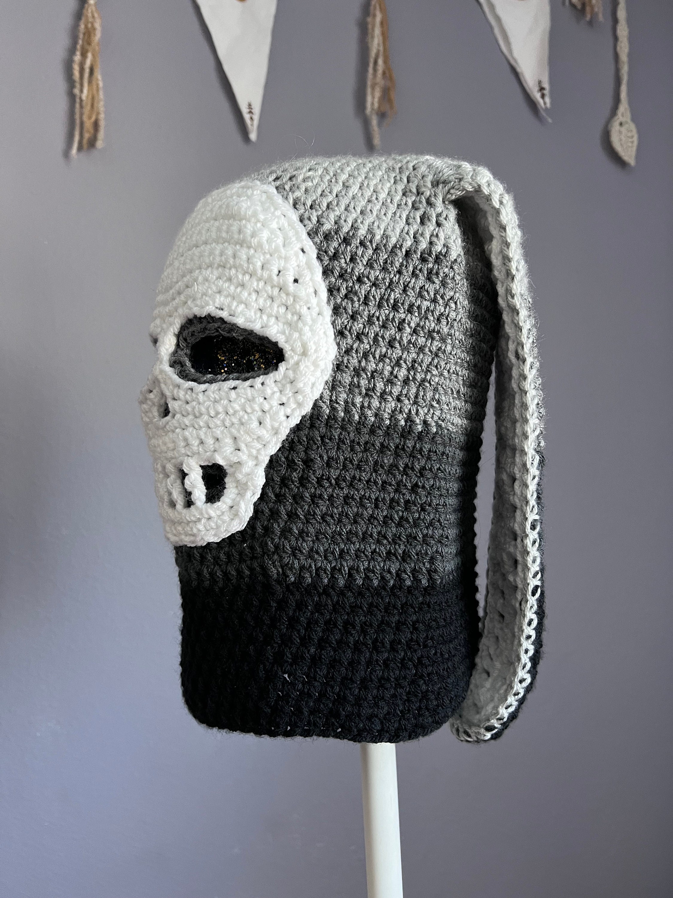 Bunny Skull Ski Mask - Etsy