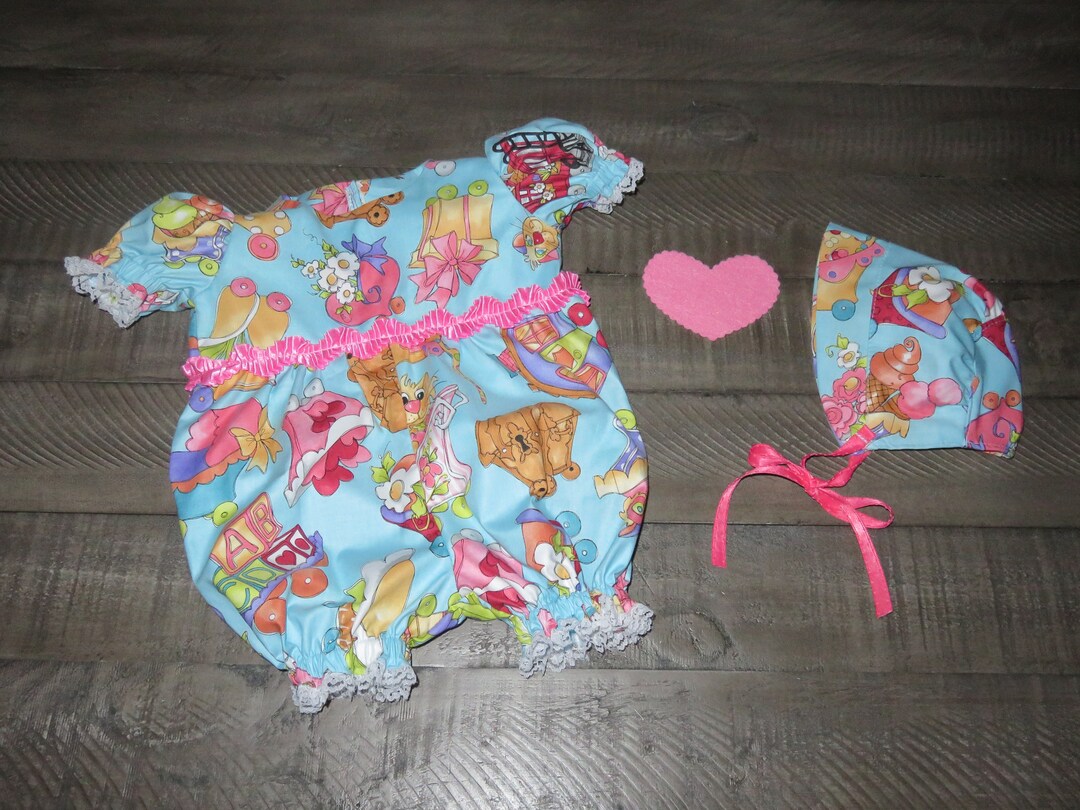 Handgemachte 23 24 Zoll Baby Puppenkleidung Let es Play Blau, Rosa ...
