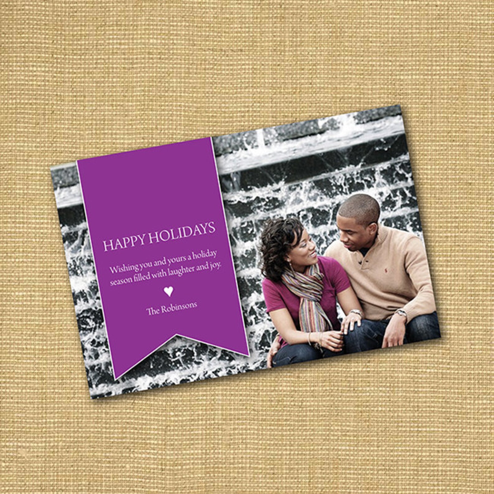 DIY Printable Holiday Photo Card Christmas Card | Etsy