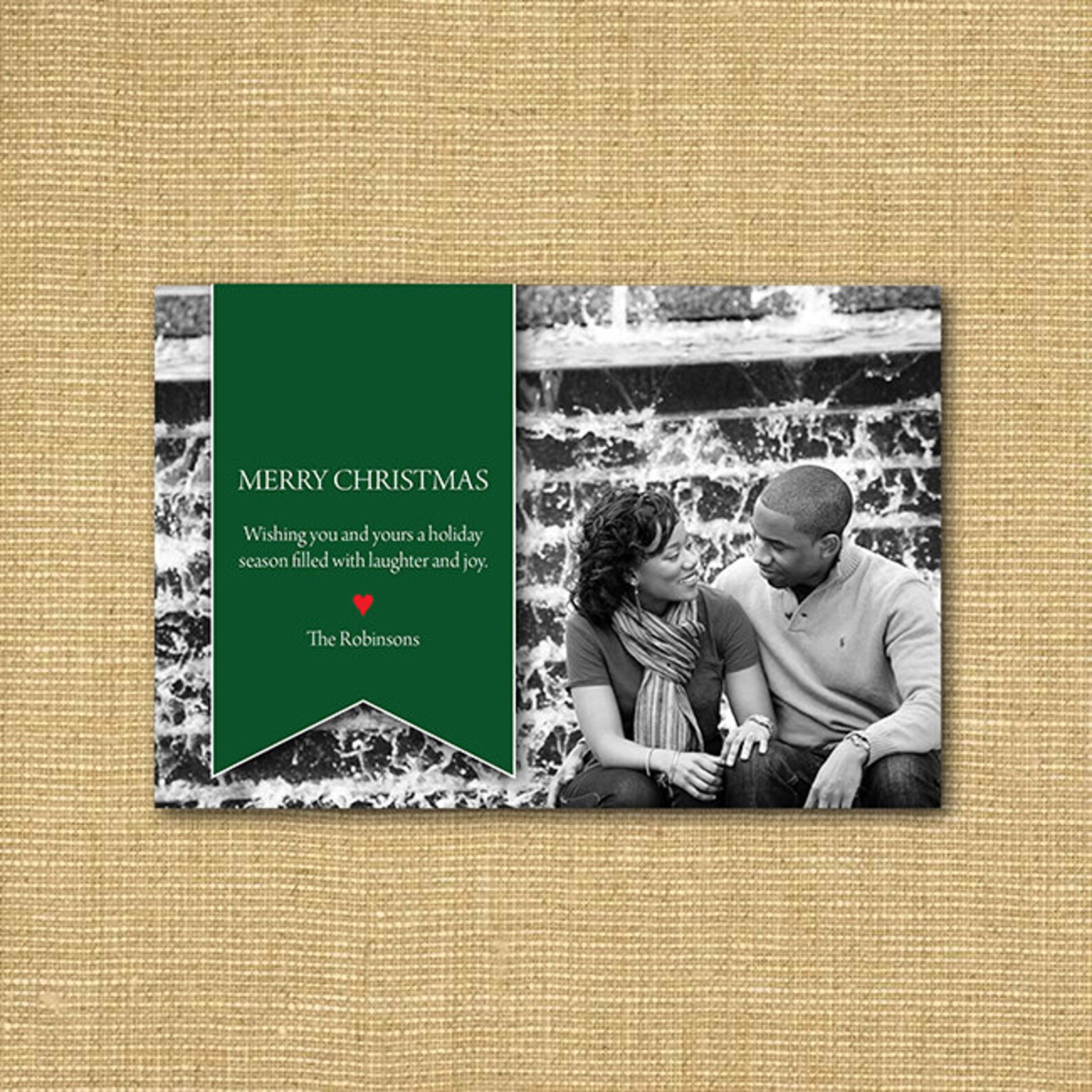 DIY Printable Holiday Photo Card Christmas Card | Etsy