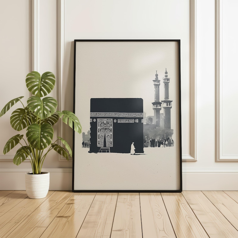 Kiswa Kaaba Painting - Etsy