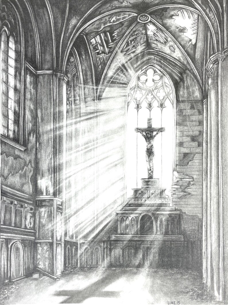8.5x11 Drawing Print of "the Rejection of Christ"- Biblical Art for ...