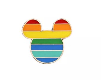 Rainbow Mickey | Etsy