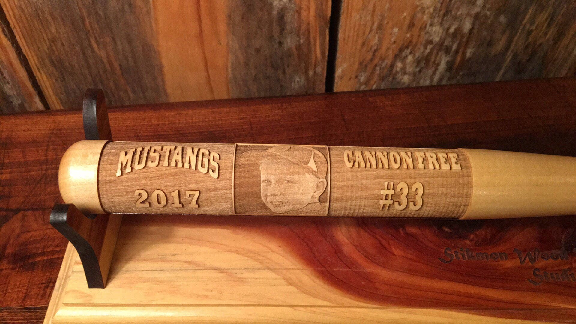 Personalized Mini Baseball Bat | Etsy