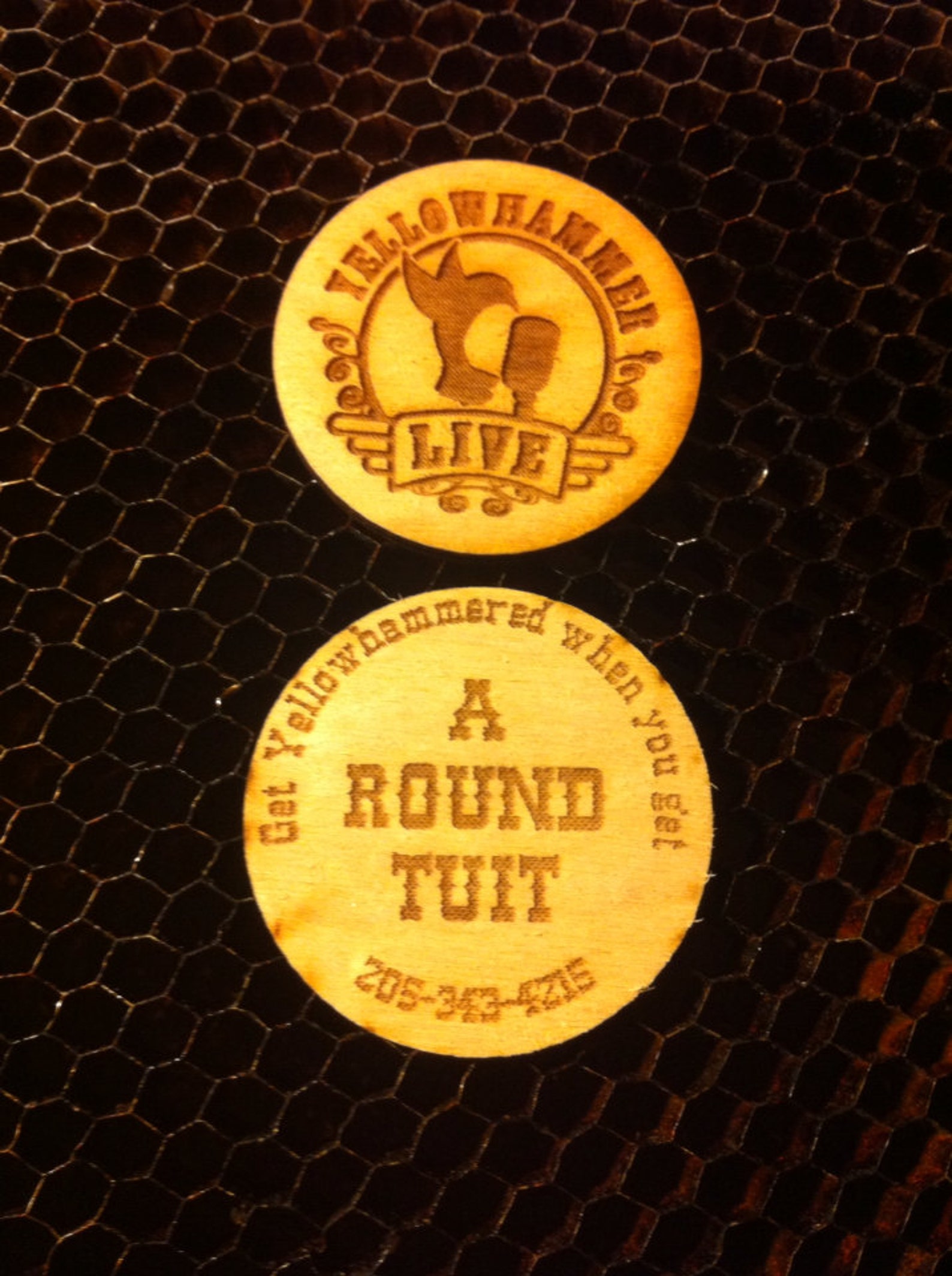 100 Custom Made Round Tuits - Etsy