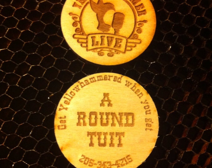 100 Custom Made Round Tuits - Etsy