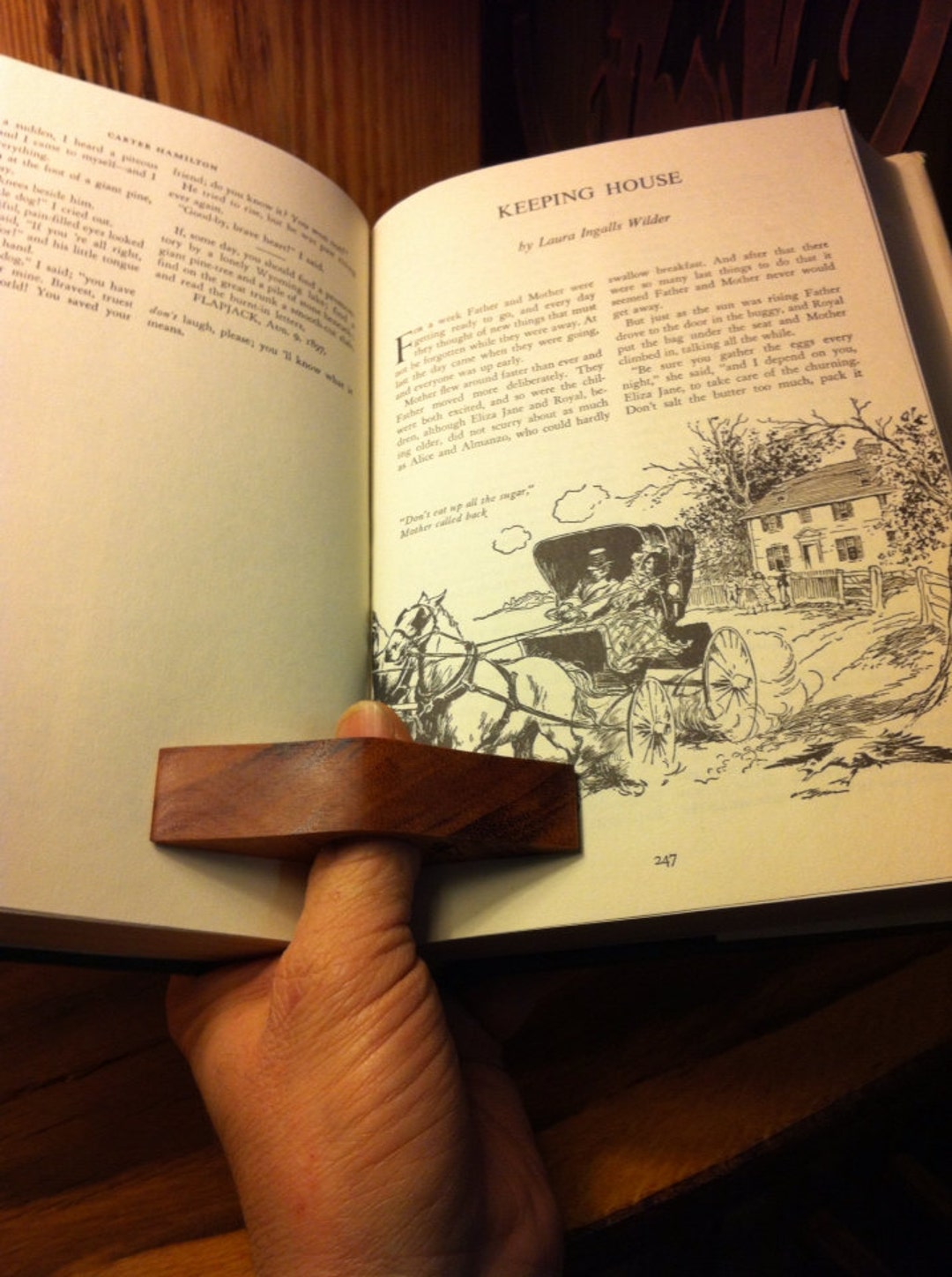 Single Handed Book Holder - Etsy