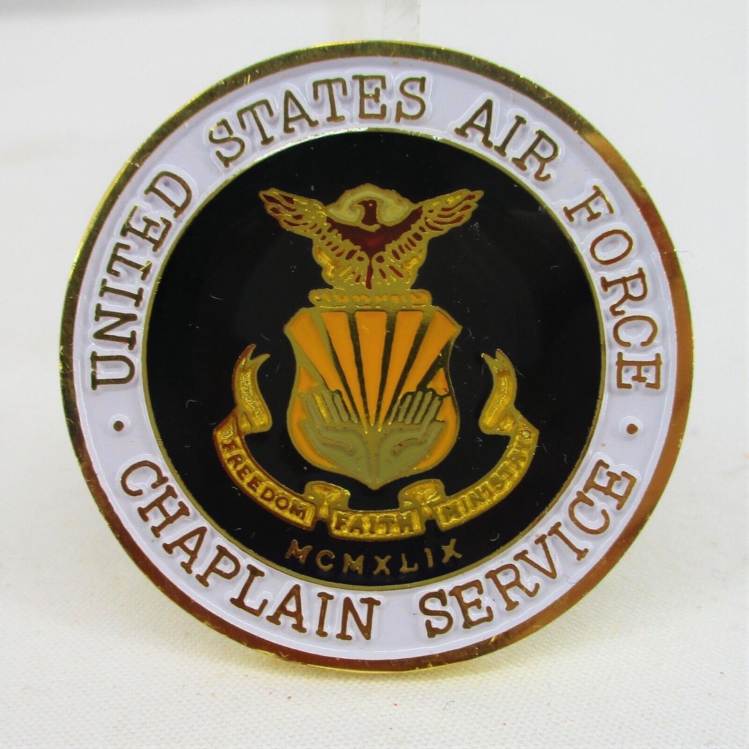 US Air Force Chaplain Services 50 Years 1949-1999 Anniversary Token ...