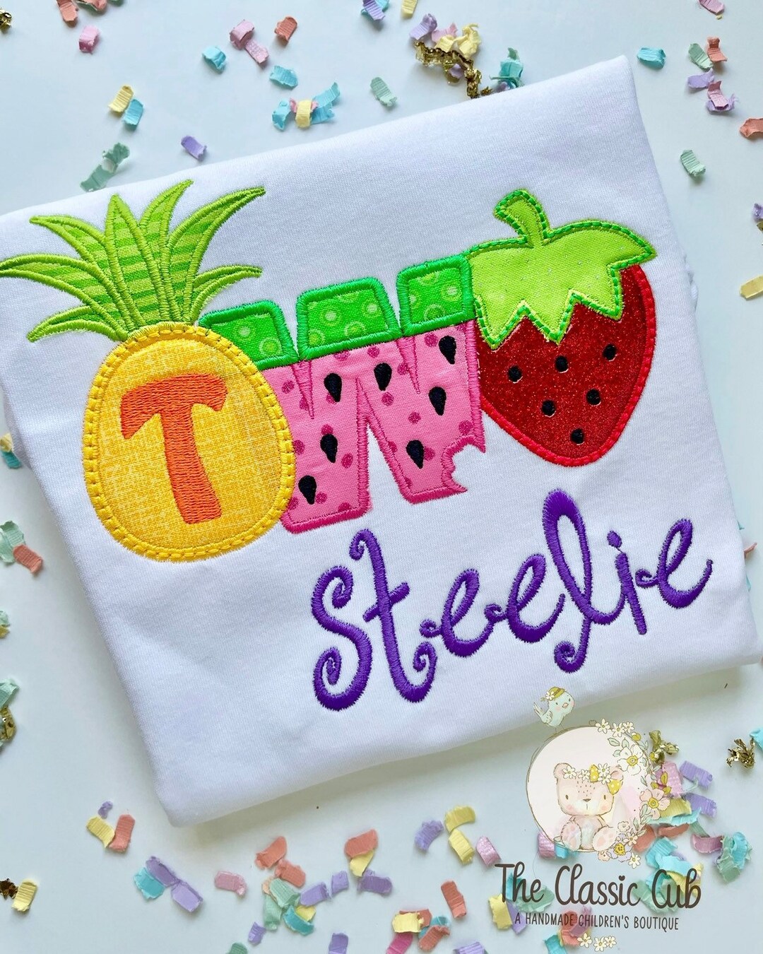 Twotti Fruitti Birthday Shirt, Tutti Fruiti Birthday, Twoti Fruity - Etsy