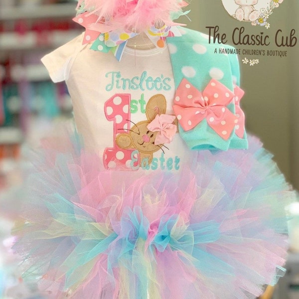 First Easter Tutu Outfit Etsy