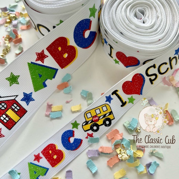School Bus Ribbon - Etsy