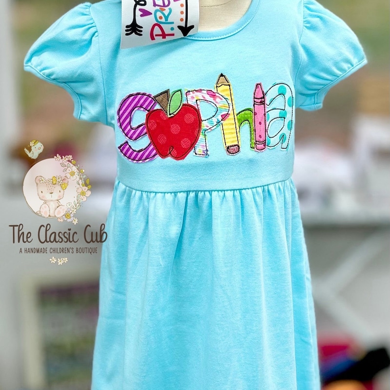 Back to School Dress - Etsy