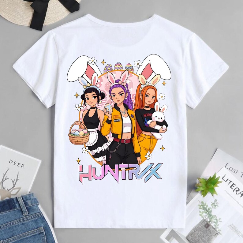 Huntrix Easter PNG, Kpop Anime Digital Art (high-resolution) - Etsy