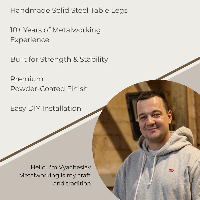 Metal Table Legs: Knight Design Base for Dining Table, Office ...