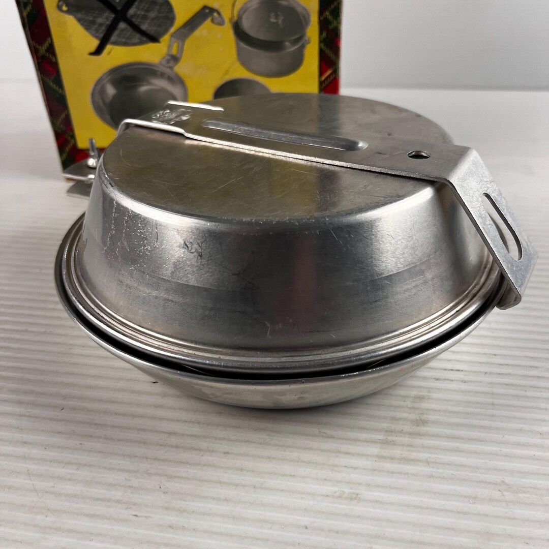 Vintage Official Girl Scout Mess Kit by Regal With Box - Camping ...