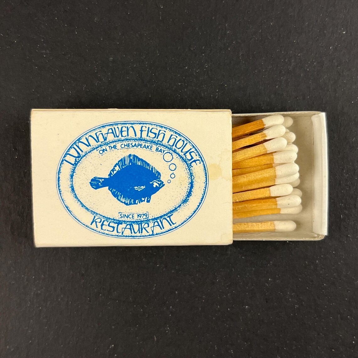 Lynnhaven Fish Market of the Chesapeake Bay, Restaurant Matchbook ...