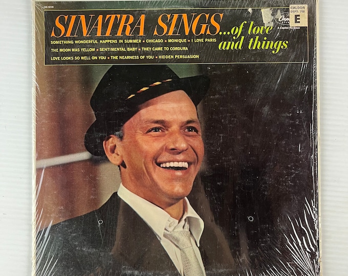 Frank Sinatra – Sinatra Sings...of Love and Things (1980) – LP Record ...