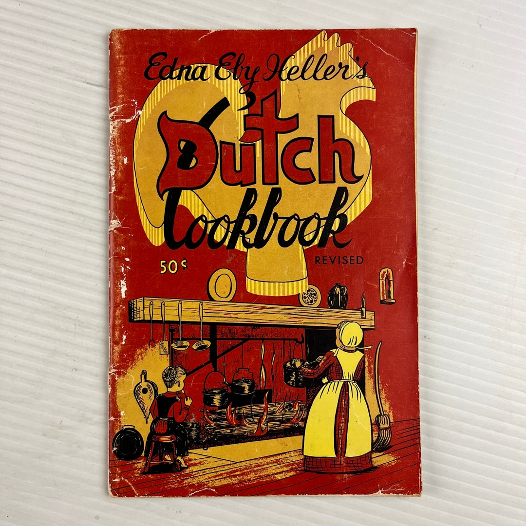 Dutch Cookbook by Edna Eby Heller vintage Booklet 1960 - Etsy